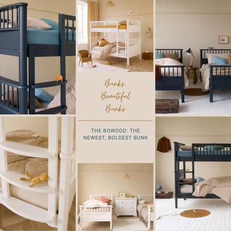 spindle scandinavian style kids bunk beds | Little Folks Furniture
